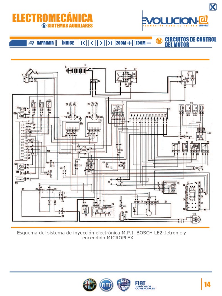 Le2 Jetronic | PDF | Motor de combustión interna | Electrónica