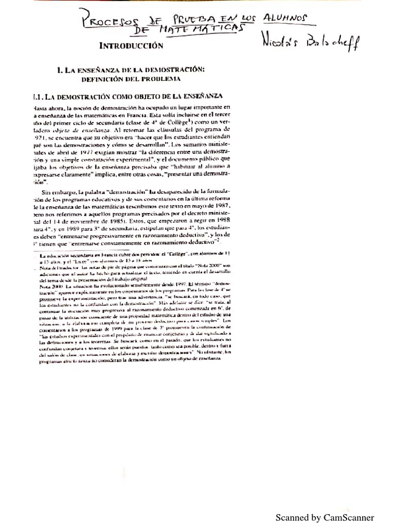 Nicolás Balacheff | PDF