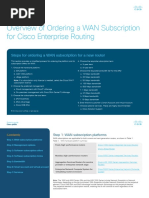 Cisco SD-WAN Ordering Guide | PDF | Router (Computing) | Cloud Computing