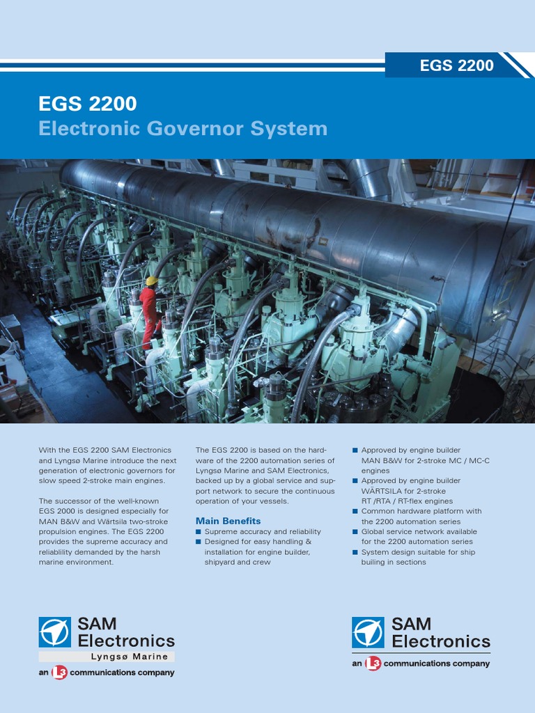 Electronic Governor System: Main Benefits | PDF | Automation ...