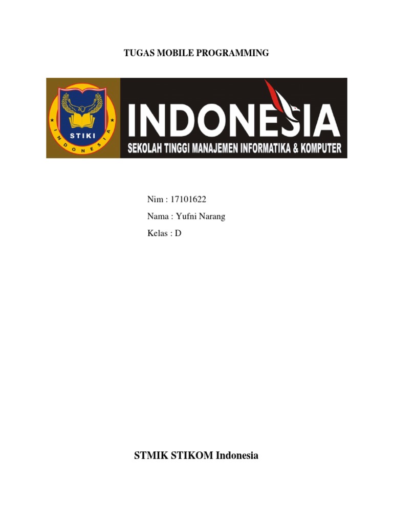 Uas Mobile Programming | PDF | Embedded Linux | Android (Operating System) Uas Mobile Programming | PDF | Embedded Linux | Android (Operating System)