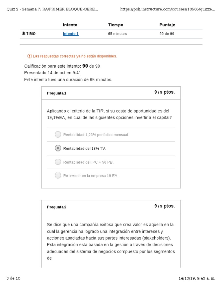 Gerencia 5GF PDF | PDF | Rentabilidad sobre recursos propios | Business