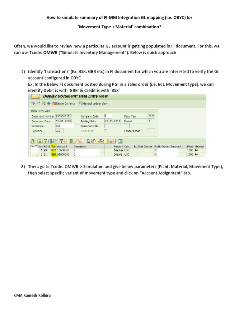 OMWB Simulation | PDF
