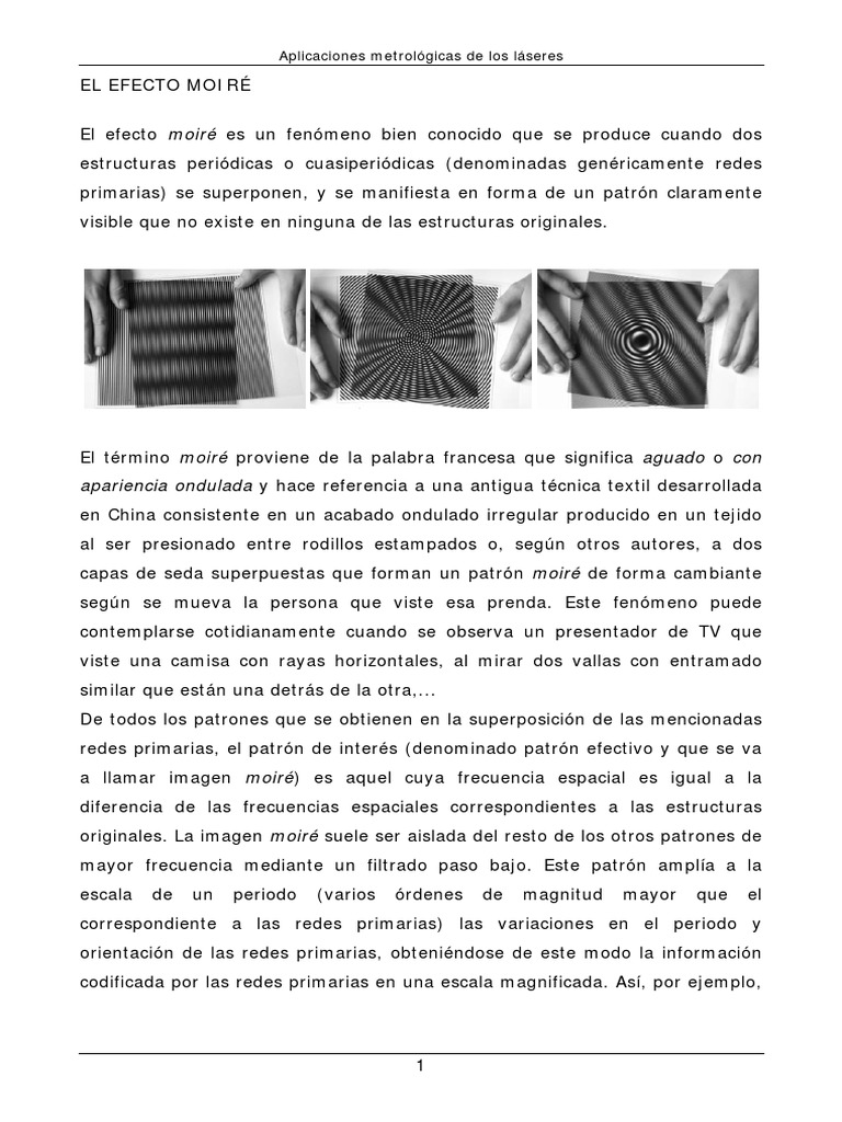 Efecto Moire | PDF | Vector Euclidiano | Espacio vectorial