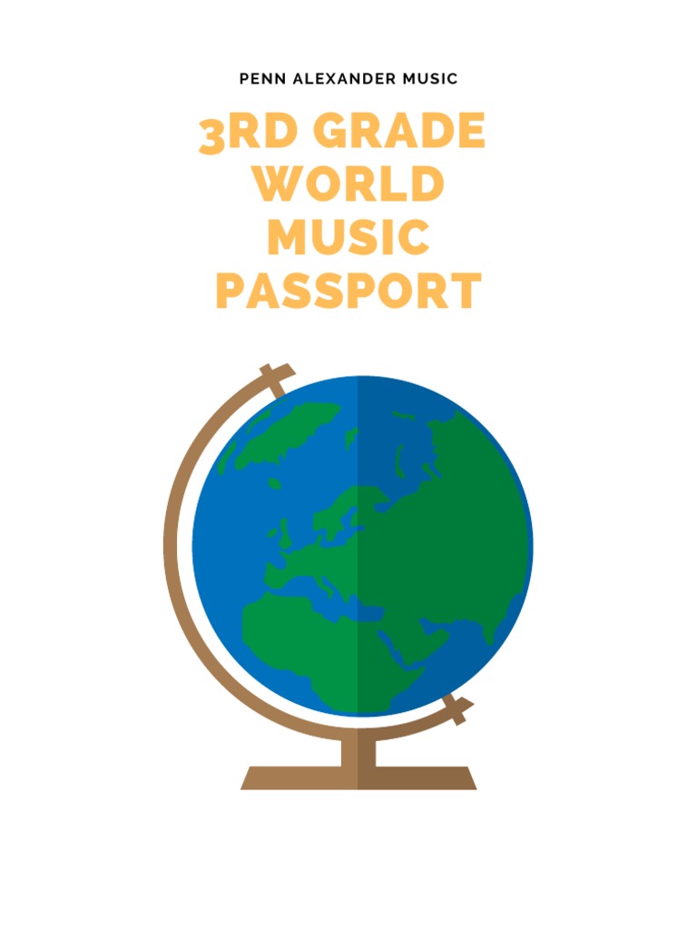 3Rd Grade World Music Passport | PDF | Art
