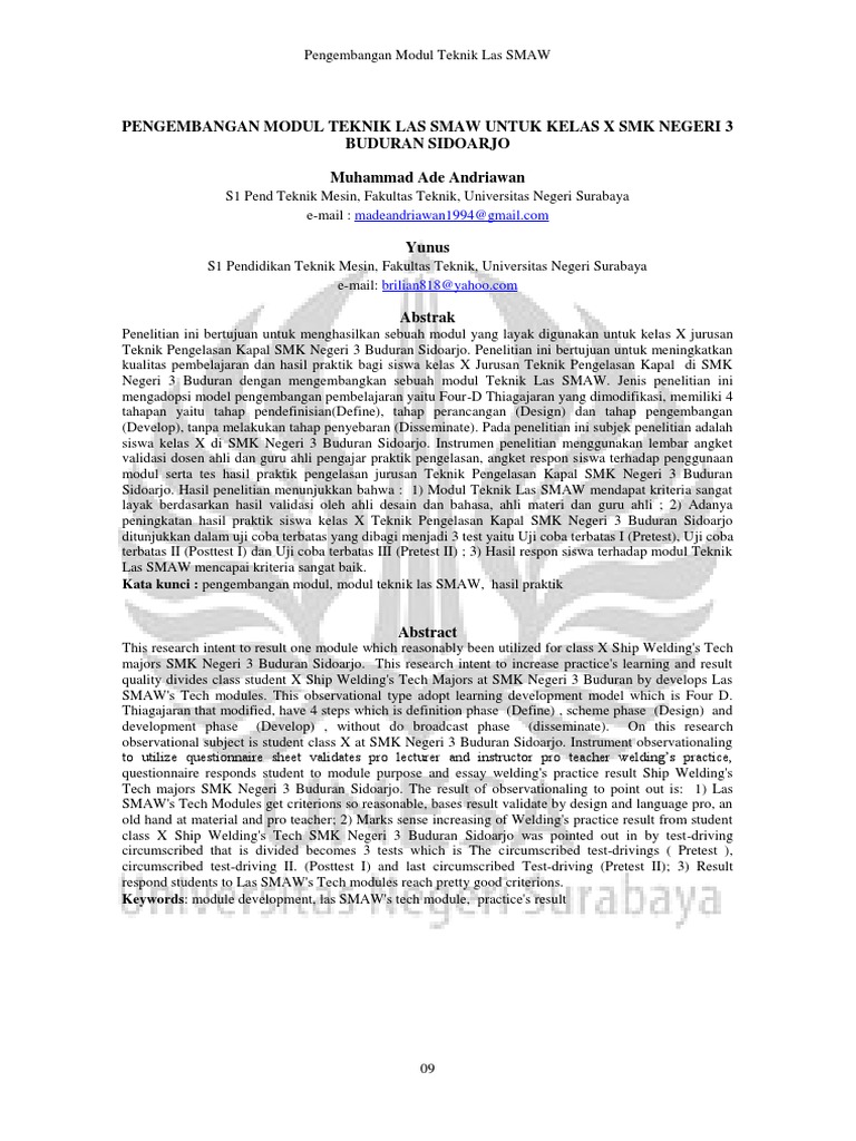 Modul Las SMAW untuk SMK | PDF | Seni