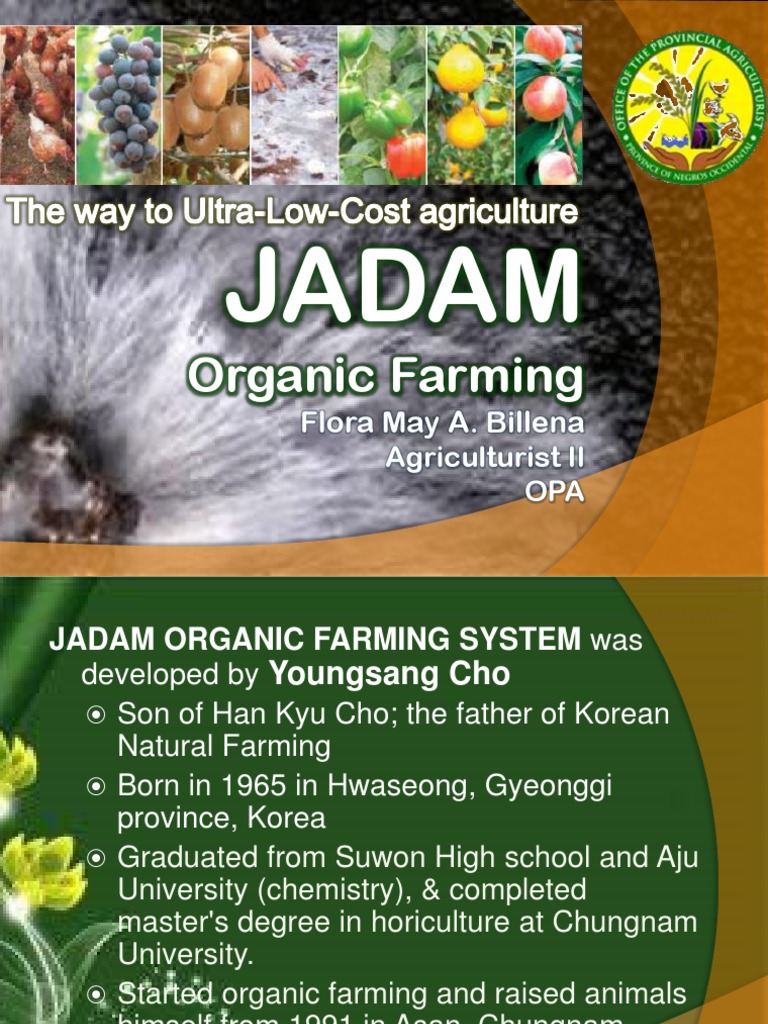 Jadam: Organic Farming | PDF | Soil | Organic Farming