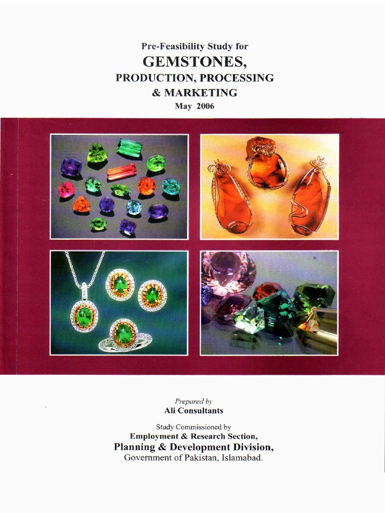 Gemstones, Production, Processing & Marketing PDF | PDF | Gemstone ...