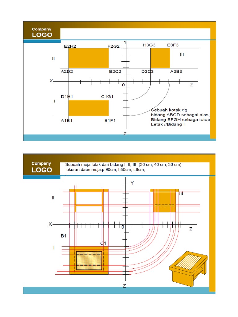 Contoh Gambar Proyeksi Eropa | PDF