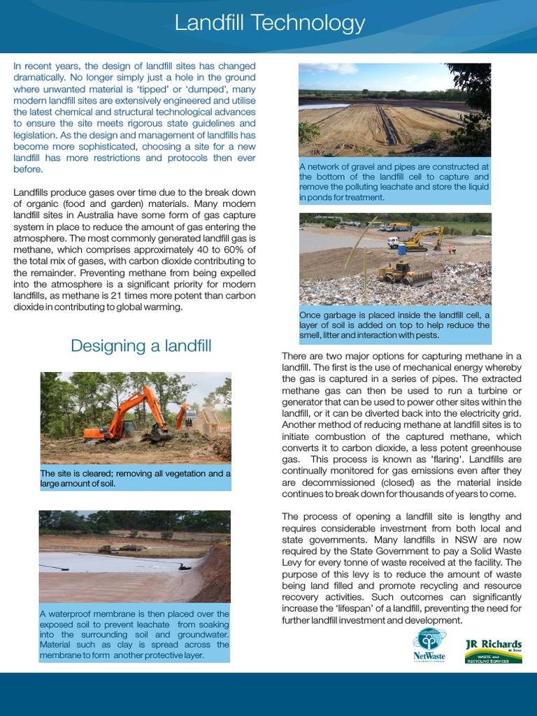 Landfill Technology | PDF | Landfill | Waste