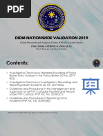 1.5 DIDM Investigative Directives | PDF | Business | Social Science