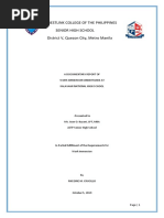 Work - Immersion - Narrative - Report SAMPLE | PDF | Learning ...