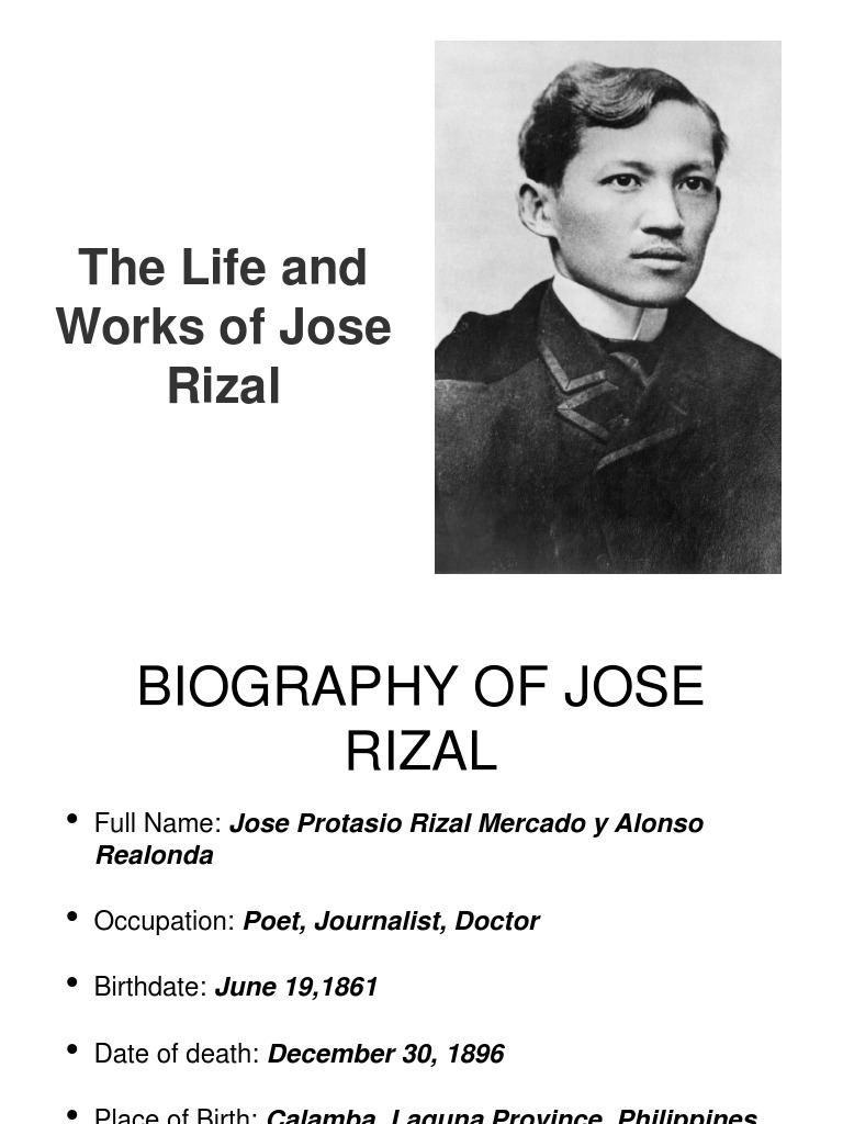 2. Life and Works of Rizal | Philippines