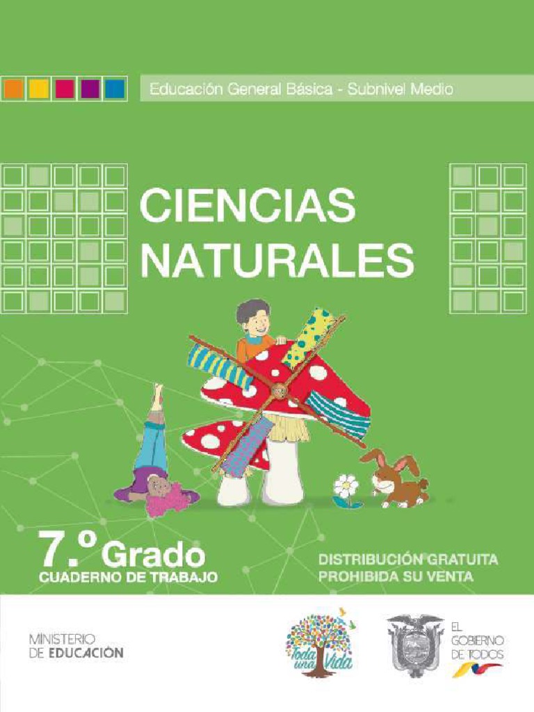 Ciencias Naturales Cuaderno 7mo EGB ForosEcuador PDF | PDF | Biología ...