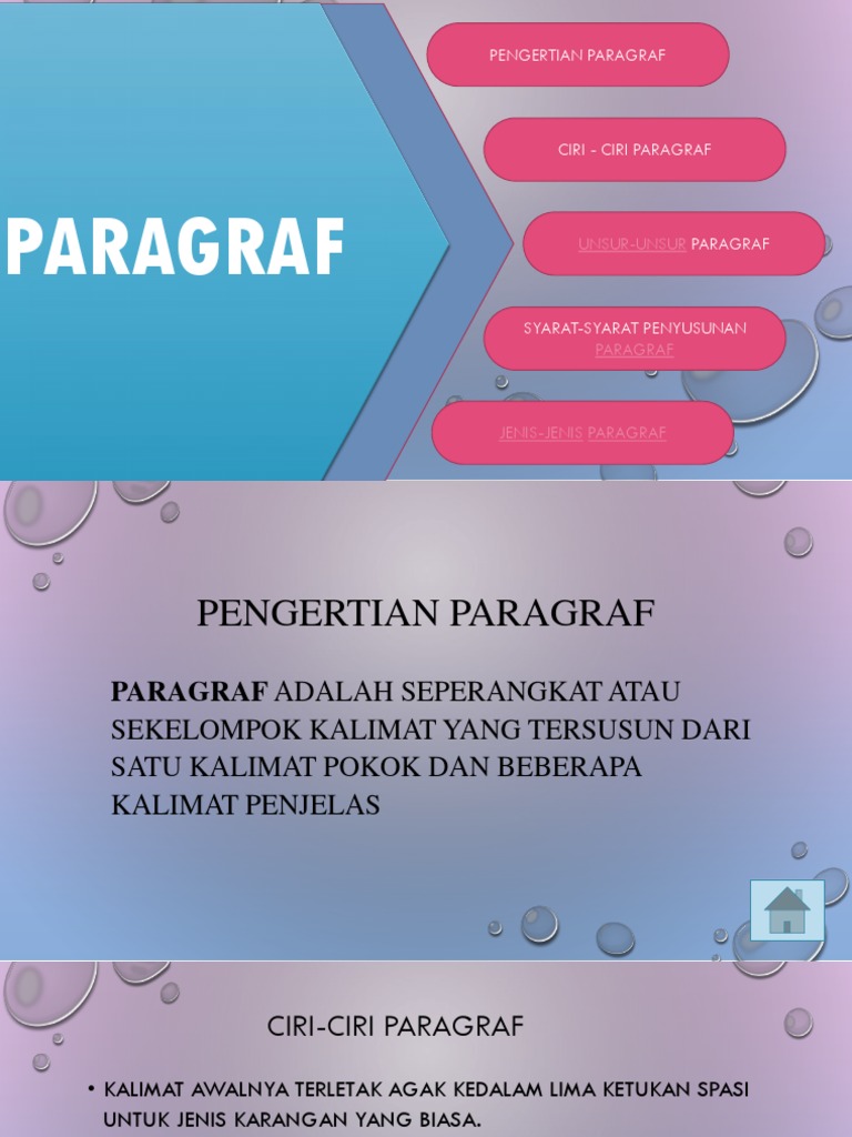 Paragraf | PDF | Kajian Bahasa Asing