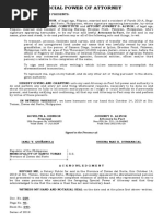 Spa - Claim Title Template | PDF | Power Of Attorney | Civil Law (Legal ...