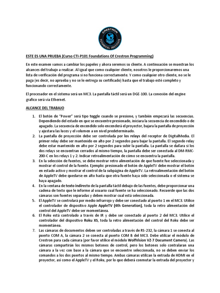 Examen CTI P101 | PDF | Roku | Tecnología digital