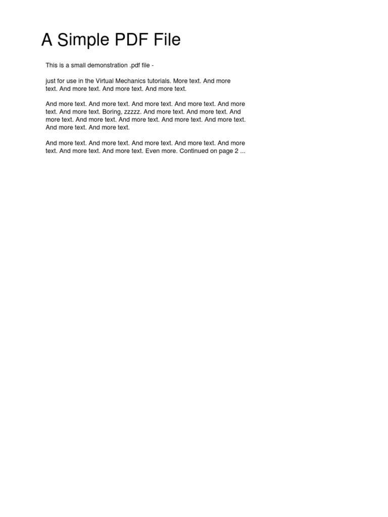 Sample PDF | PDF | Computers