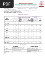 Drinking Water Test Report | PDF | Bacteria | Chemical Compounds