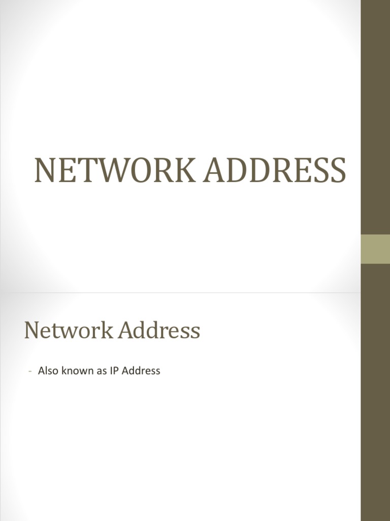 CHS Network Address | PDF | Ip Address | I Pv6