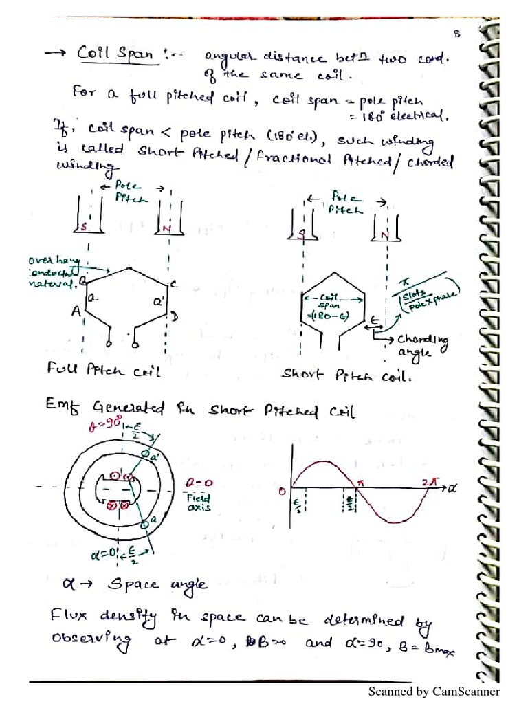 Alternator Handwritten Short Note | PDF