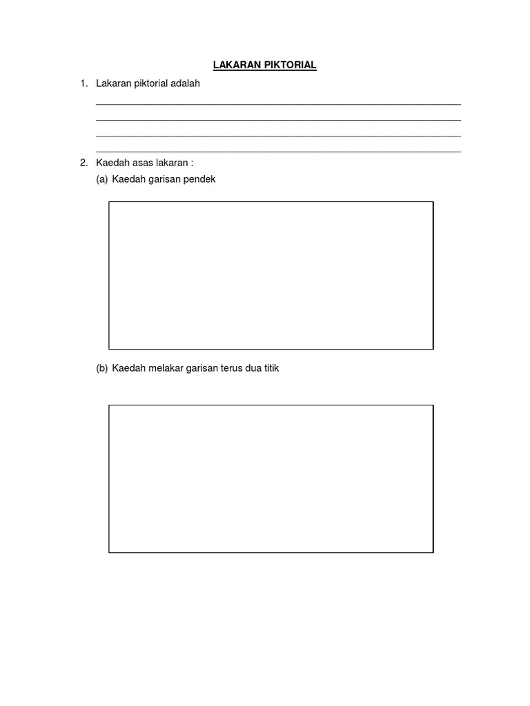Lakaran Piktorial | PDF