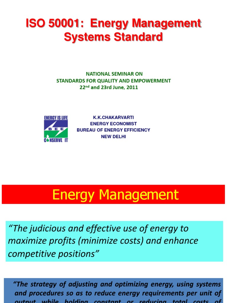 Iso 50001 Ems | Download Free PDF | Energy Management | Energy Conservation