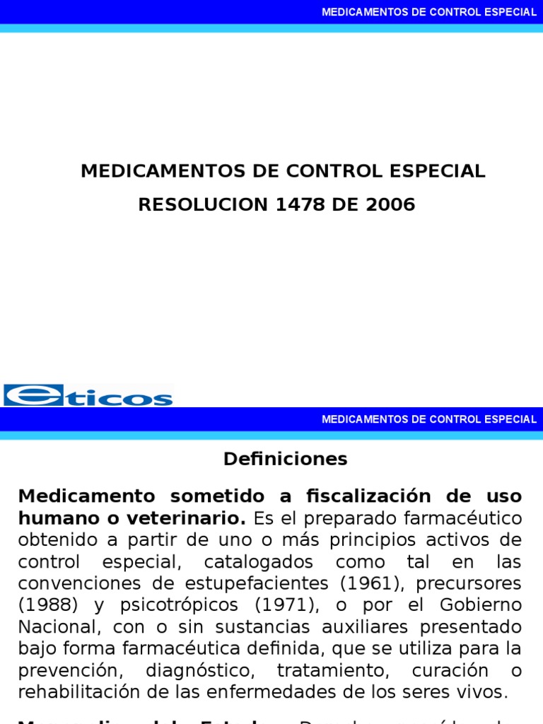 Medicamentos Controlados | PDF | Medicamentos con receta | Prescripción ...