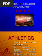 Athletics Power Point | PDF | Track And Field | Running
