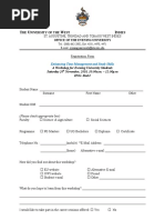UWL Extension Application Guidelines | PDF | Information