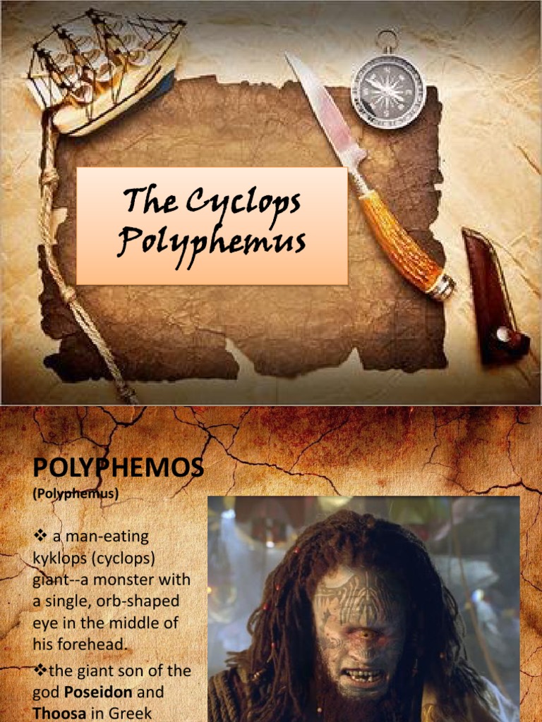 The Cyclops Polyphemus | PDF | Mythological Greek Characters | Greek ...