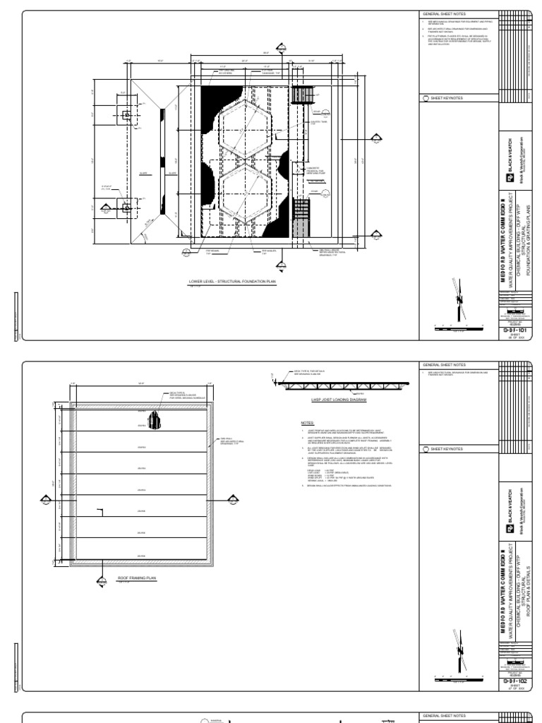 General Sheet Notes: LO P E | PDF | Building Technology | Structural ...