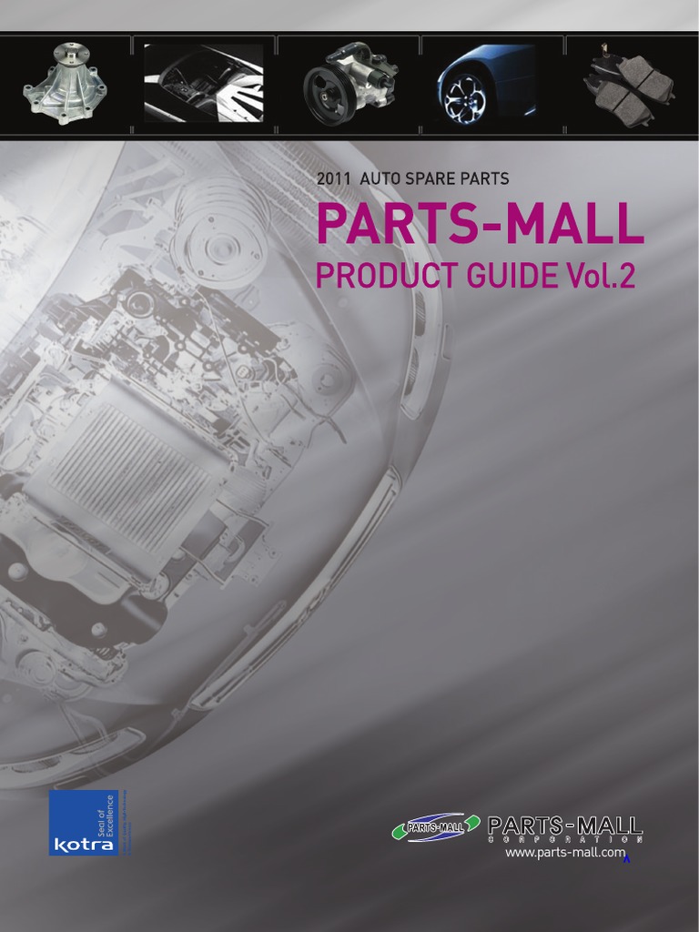 Parts-Mall Corporation Product Catalog Featuring Extensive Inventory of ...