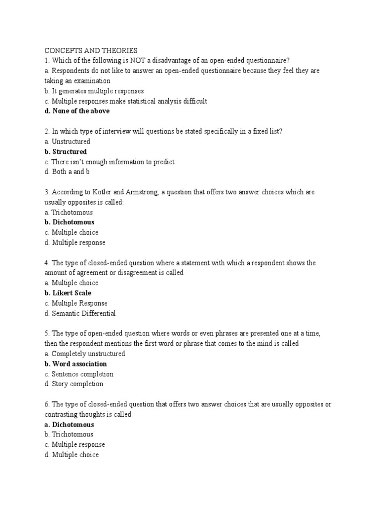 Research Mcq Pdf Sampling Statistics Statistics