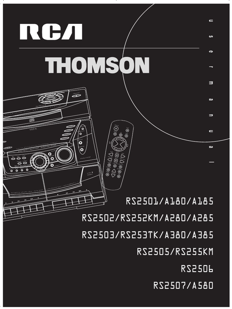 Rca Manual | PDF | Television | Signal Processing