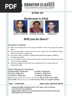 HTTPSWWW - Allen.ac - Inasat Sample PapersSample Paper ASAT X PDF | PDF ...