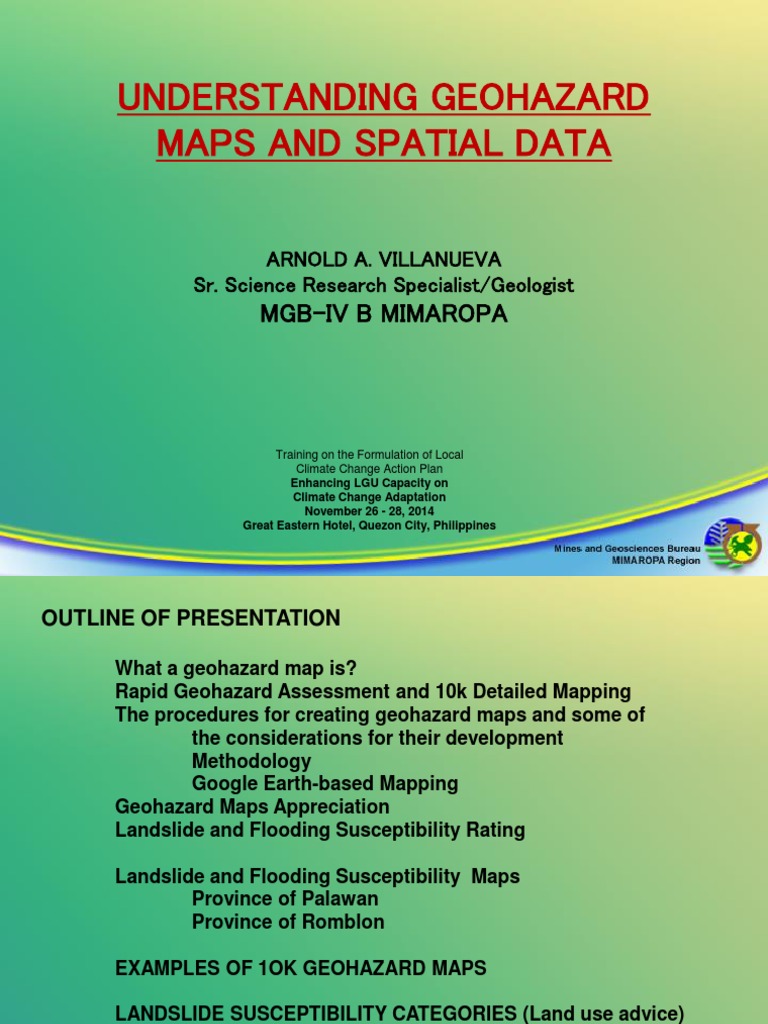 Geohazard assesment | Flood | Landslide