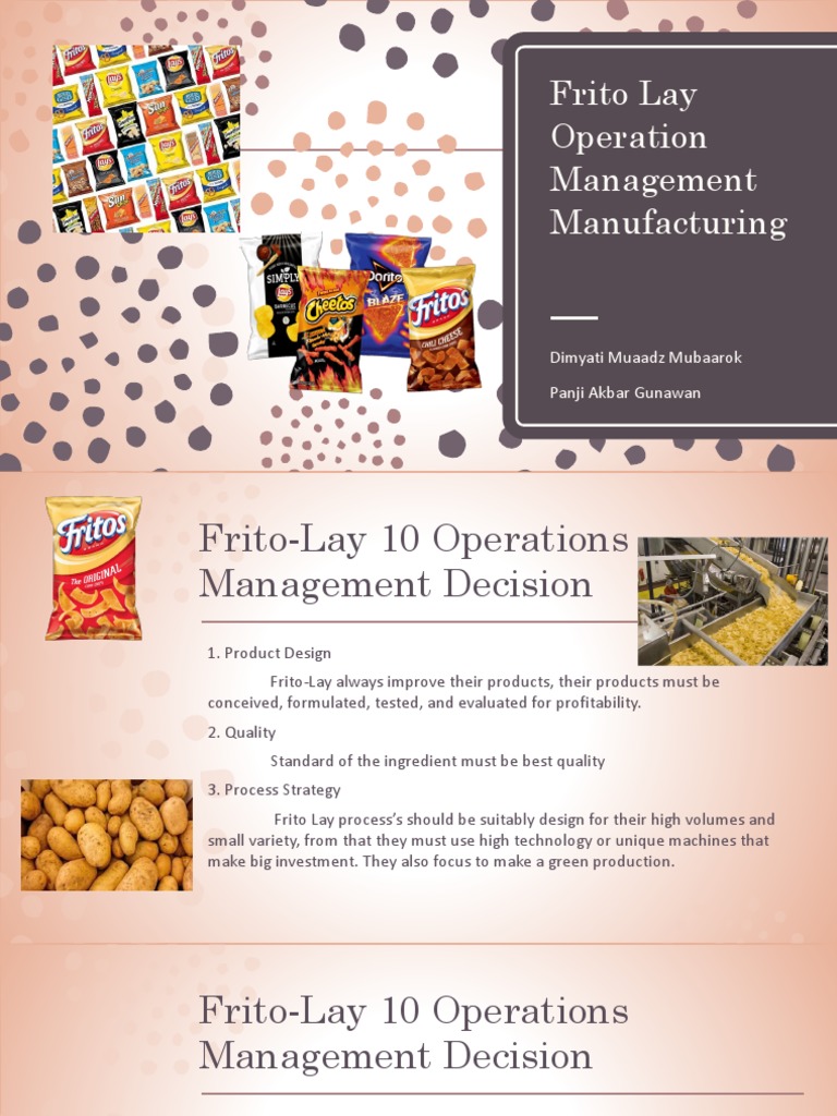 Frito-Lay Operations Management Insights | PDF | Business