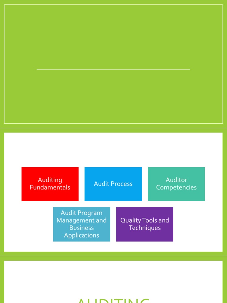 Audit Process | PDF | Audit | Business Process