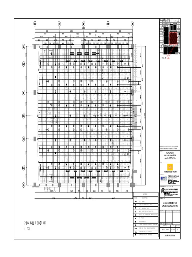 Ceiling Coordination Hall 1 | PDF | Home Appliance | Building Technology