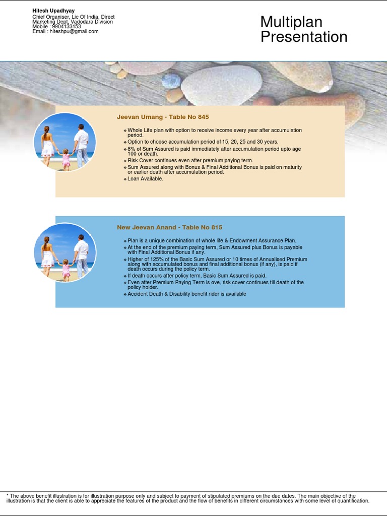 Combination of Umang & Anand | PDF | Insurance | Personal Finance