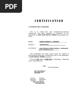 Electrical Installation Certificate Guide | PDF | Electrical Wiring | Wire