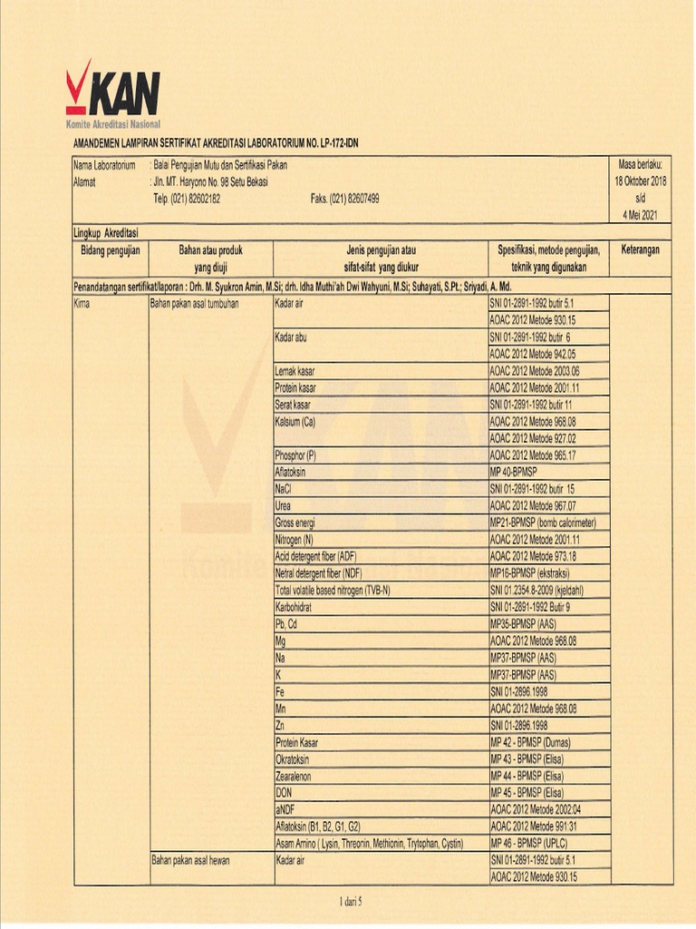 LP 172 Idn BPMSP Bekasi | PDF