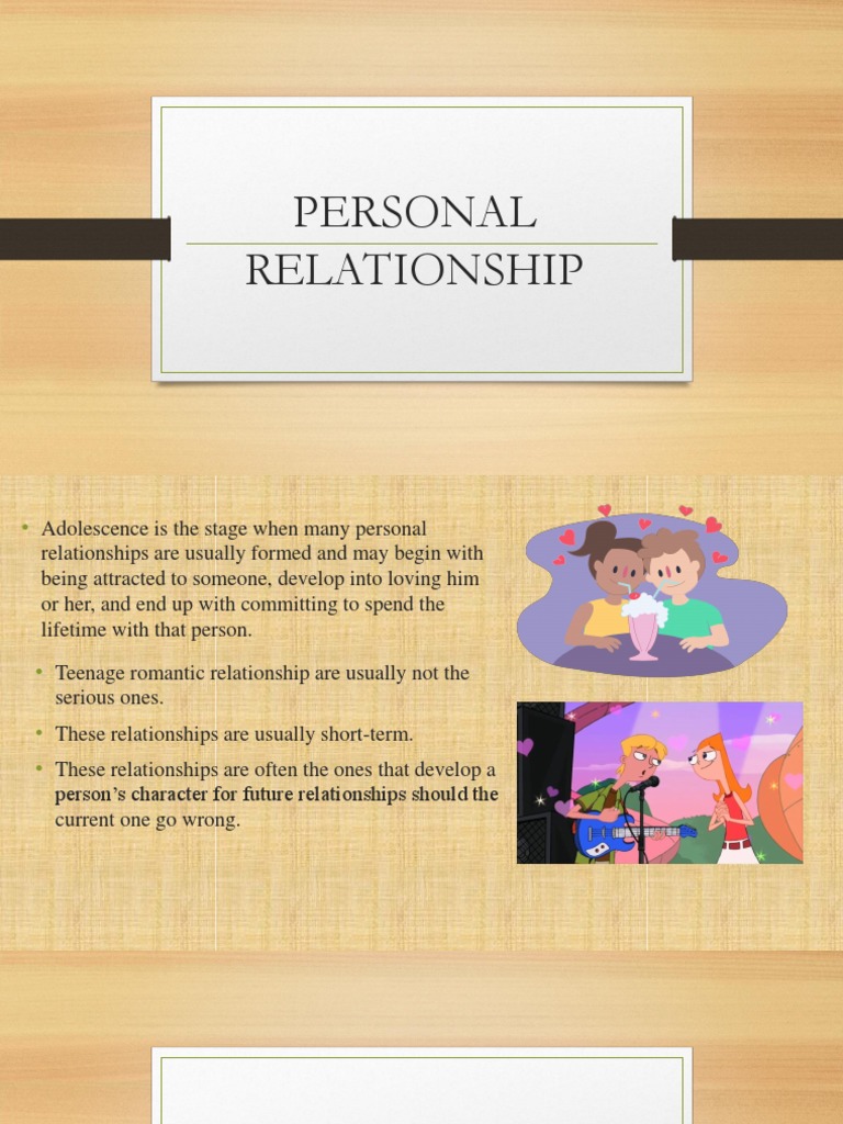 Personal Relationship Final | PDF | Love | Action (Philosophy)