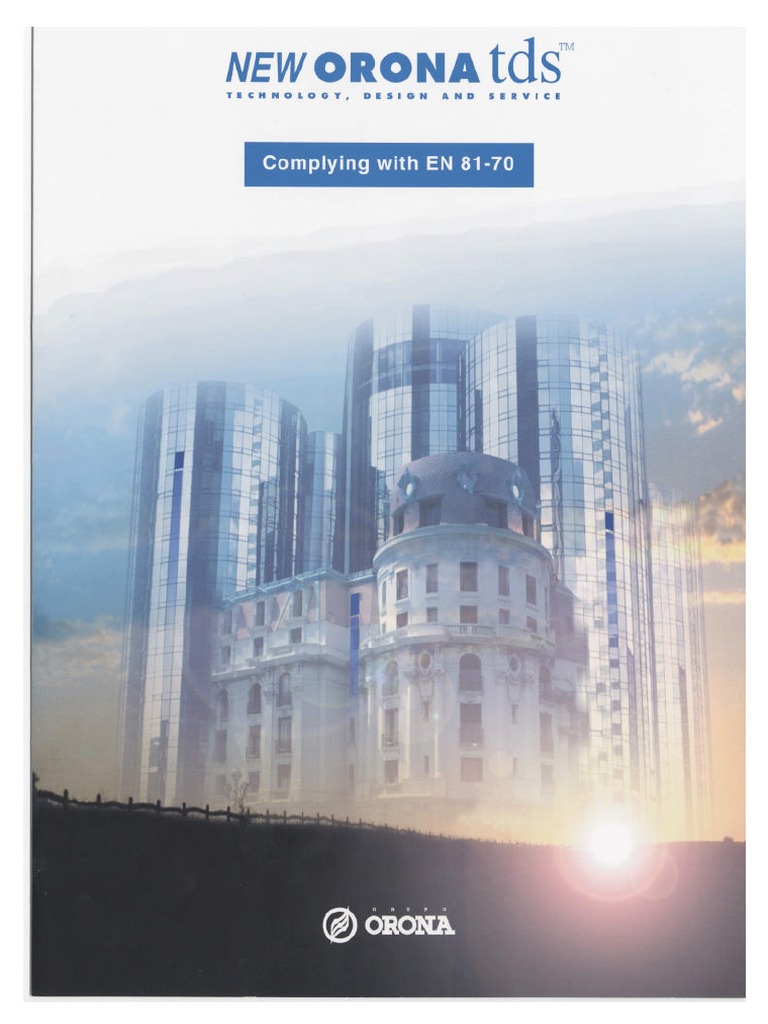 Orona Elevator | PDF