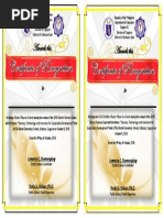 Certificate of Recognition NEW SCIENCE POSTER SLOGAN | PDF