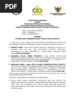 PERKABA No. 1 Tahun 2022 Admin Penyidikan | PDF | Teknologi & Rekayasa