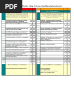 Daily HSSE Report Template | PDF | Workplace | Occupational Safety And ...