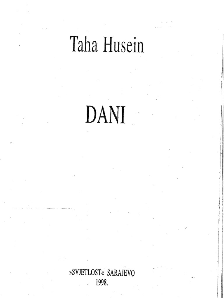 Dani Taha Husein