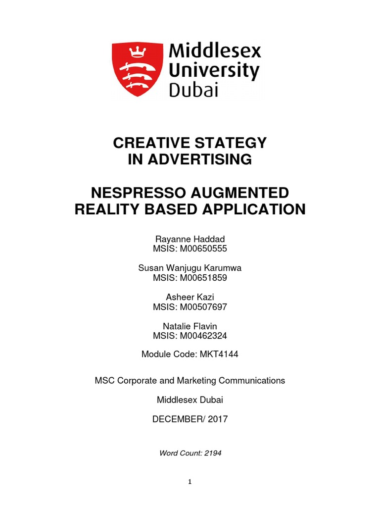 Creative Strategy in Advertising | PDF | Advertising | Target Audience